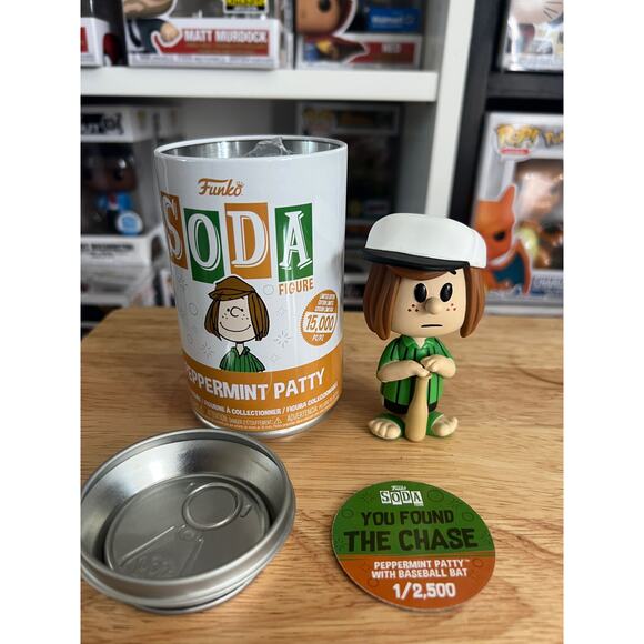 Funko | Accents | Chase Limited Edition Exclusive Peppermint Patty Bat ...